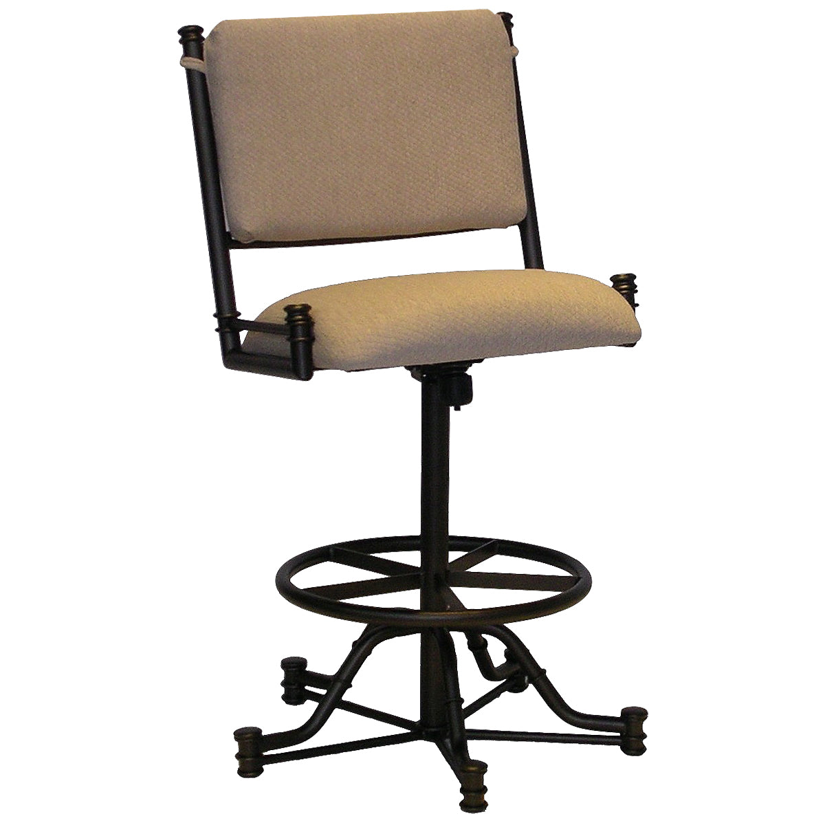 Burnet Swivel-Tilt Bar Stool – LuxBilliards.com