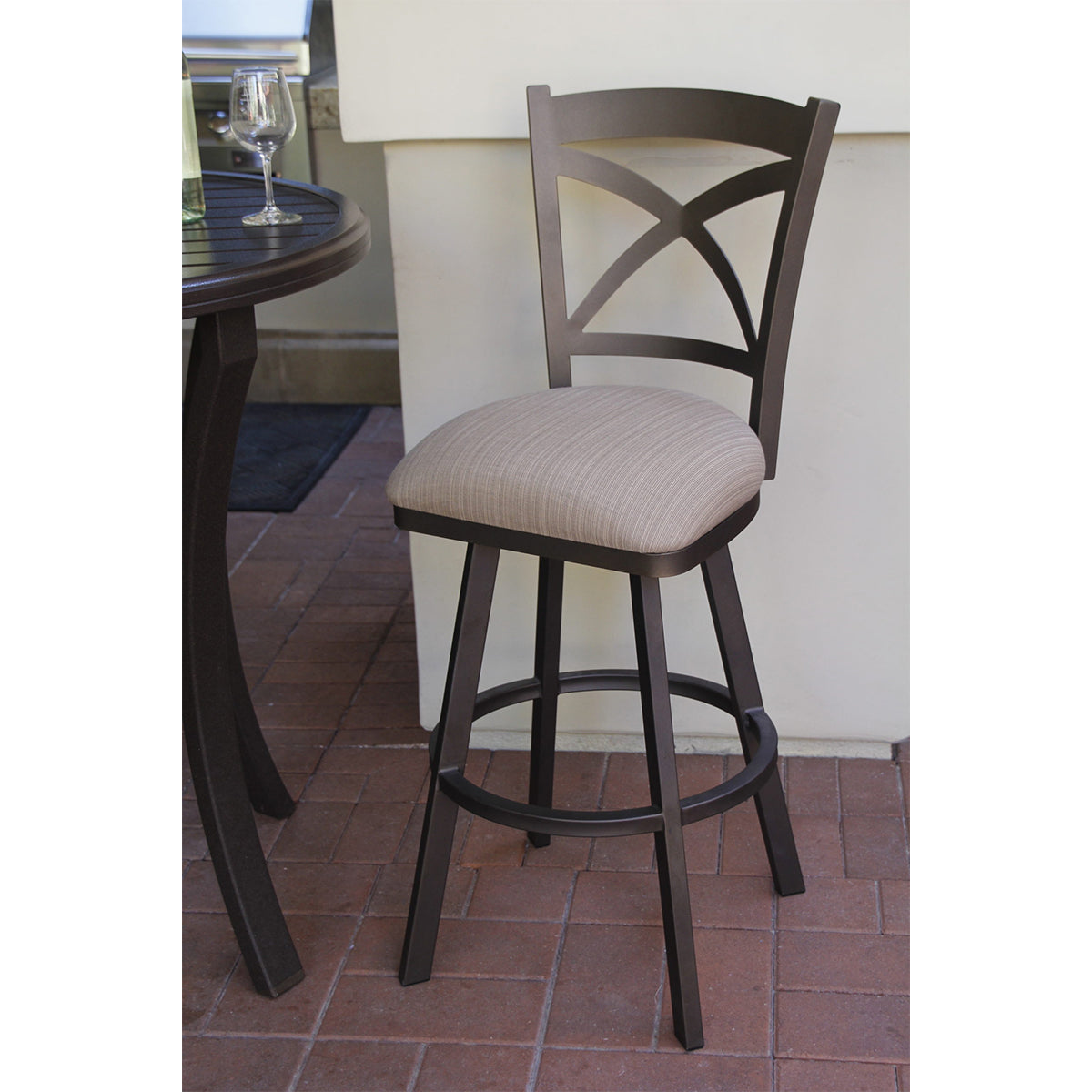 Edison Outdoor Bar Stool – LuxBilliards.com