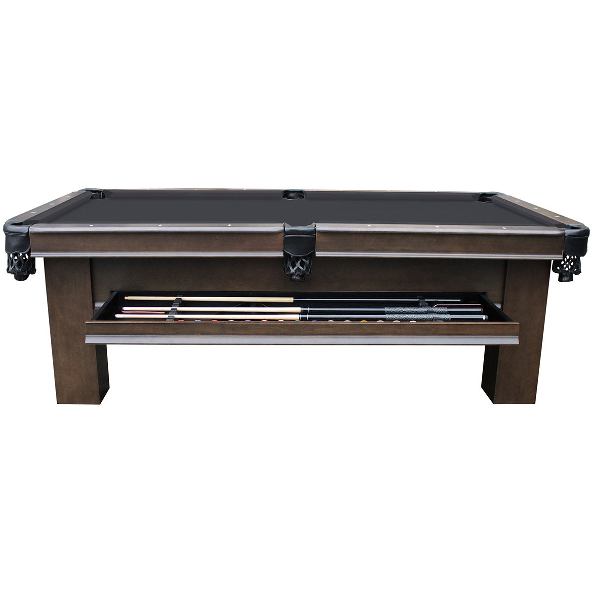 Plank & Hide Elias Pool Table with Storage Drawer – LuxBilliards.com